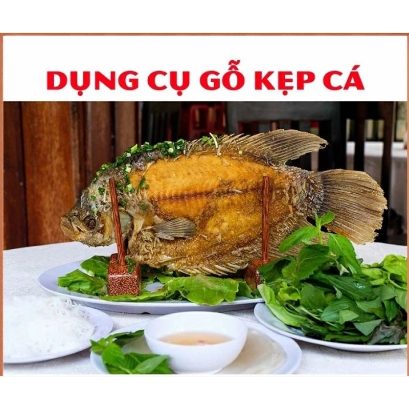 Fried fish clip made of coconut wood (1 bag = 2 pieces) - Fried fish ...
