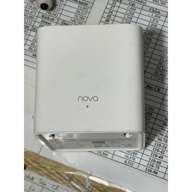 Wifi mesh tenda nova mw3 and nova74a0 used | Shopee Malaysia