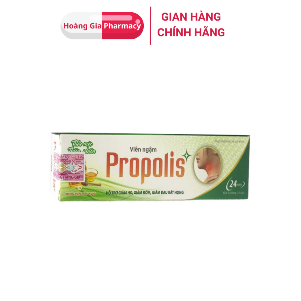 Propolis cough and sore throat lozenges (24 tablets) | Shopee Malaysia