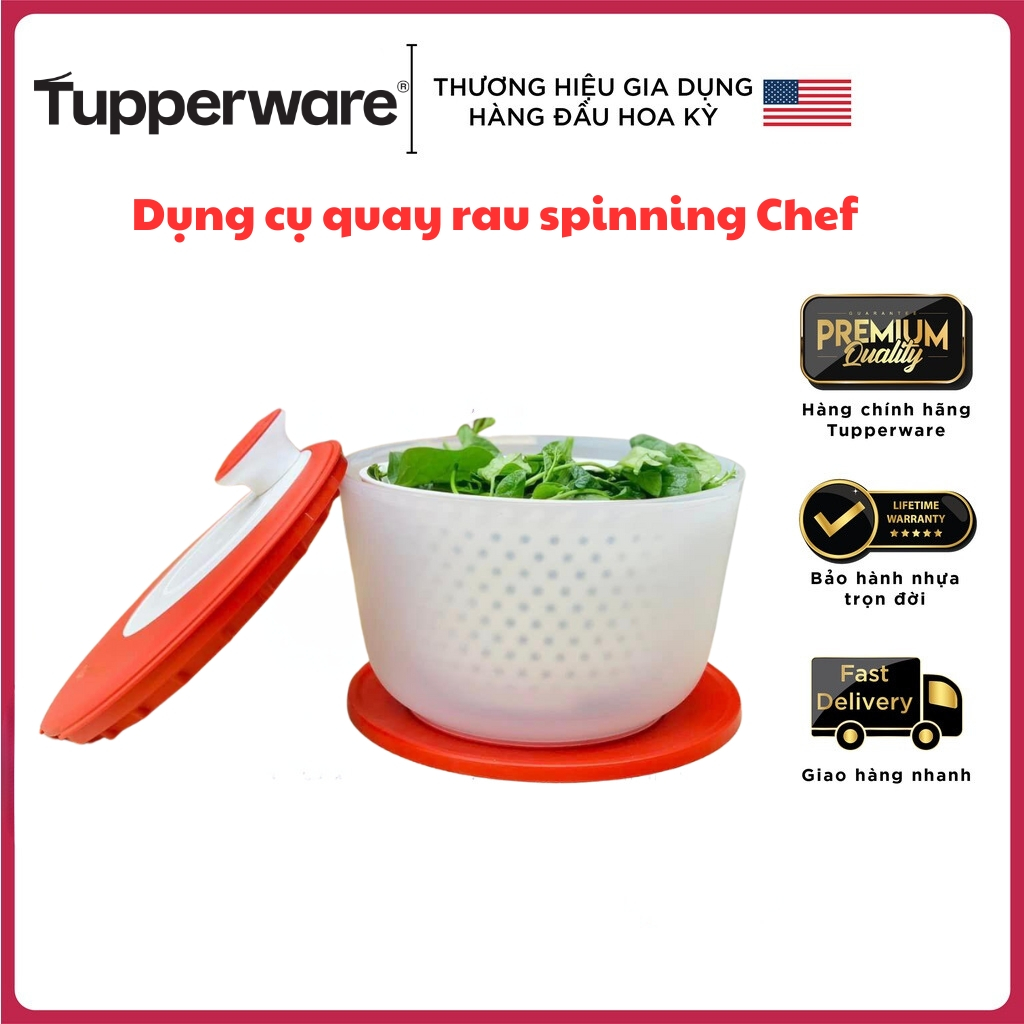 Spinning Chef TUPPERWARE vegetable roaster, vegetable roaster, drained ...