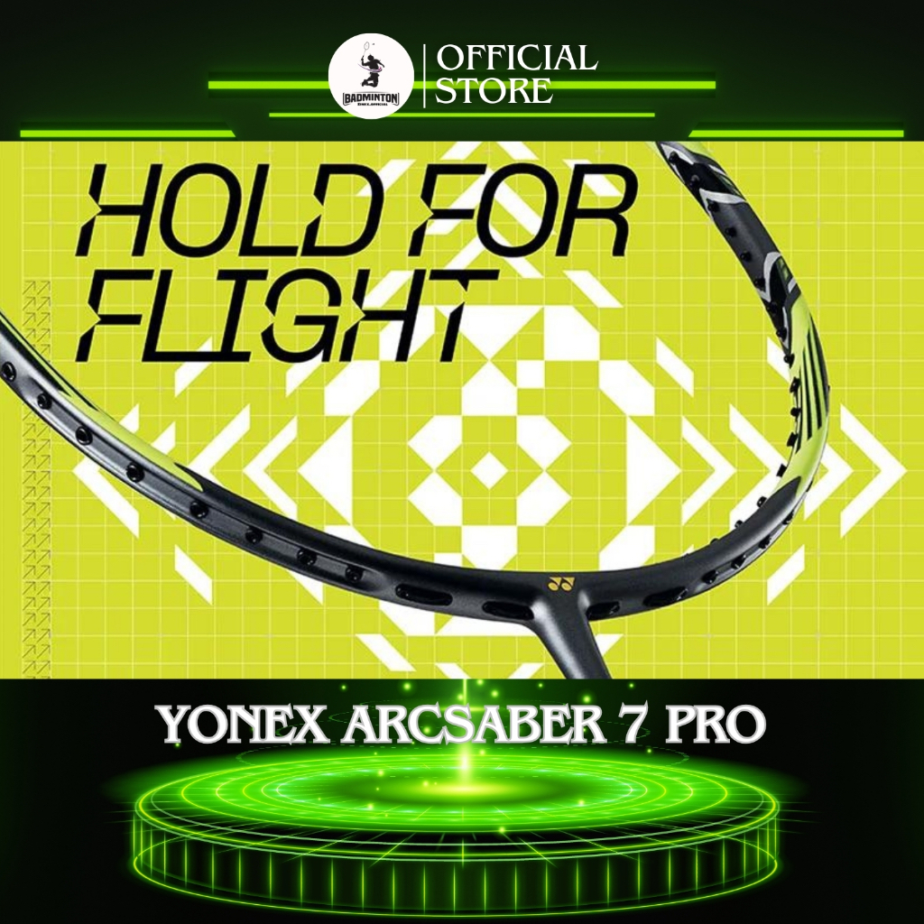 Single badminton racket 9 (ms4) Arcsaber 7 Pro with new cheap ...
