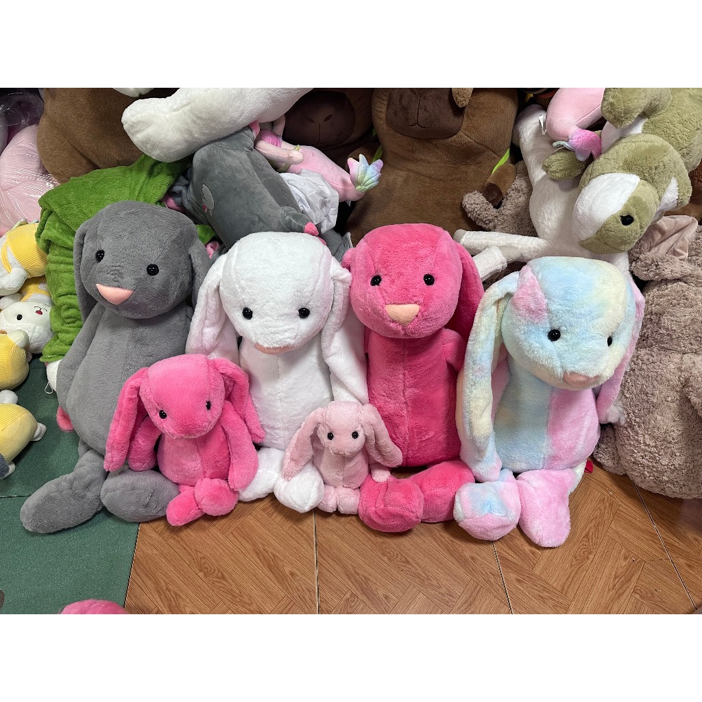 Jellycat Bunny Long Eared Rabbit Teddy Bear Special Edition, Cute ...