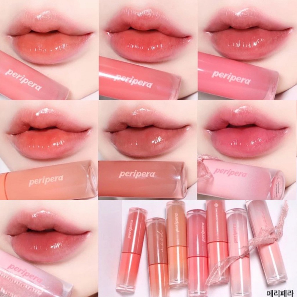 Peripera Ink Mood Glowy Tint 4g Smooth Lipstick [GENUINE] | Shopee Malaysia