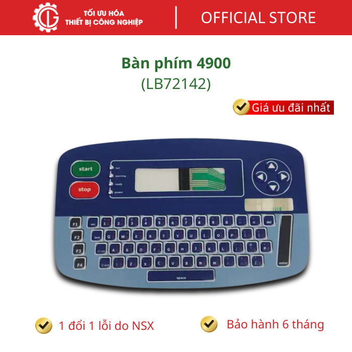 Keyboard 4900, Printer Keyboard Linx 4900, Printer Keyboard date Linx ...