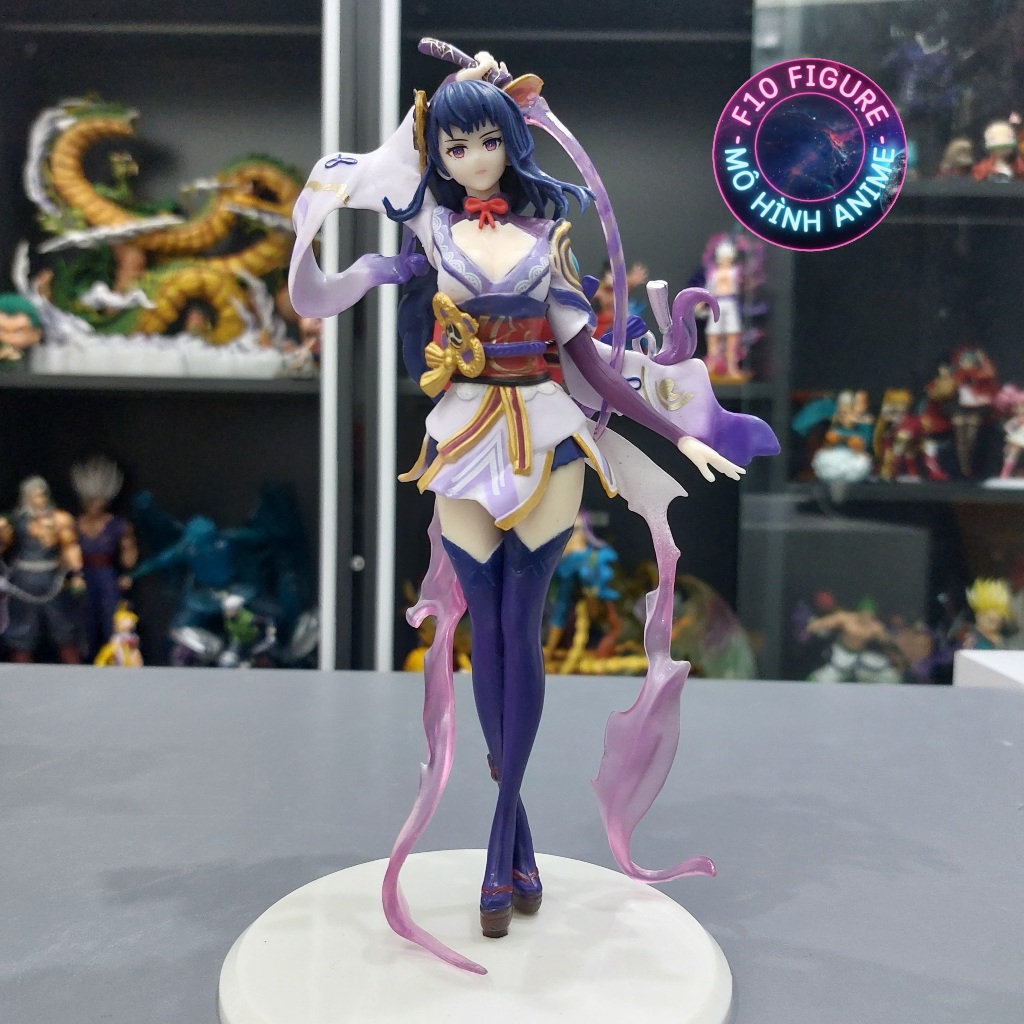 Genshin Impact Model Raiden Shogun - Raiden Shogun Model 22 cm tall ...