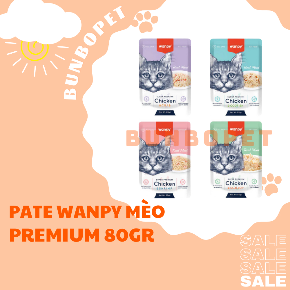 Pate Wanpy Super Premium Super Delicious 80g Pack | Shopee Malaysia
