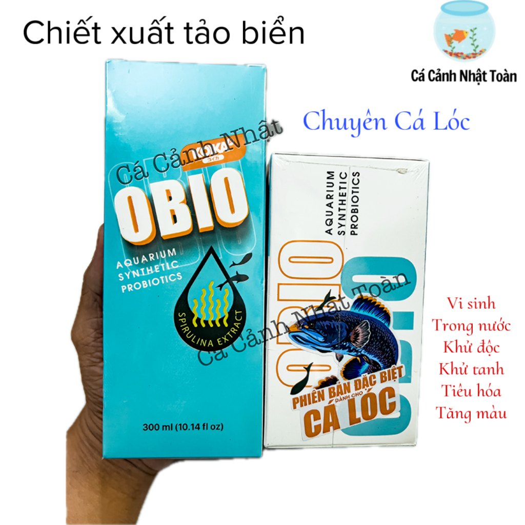 Obio KOIKA PRObiotic Yeast (SPECIALIZED FOR SNAKE FISH) COMBINED WITH ...