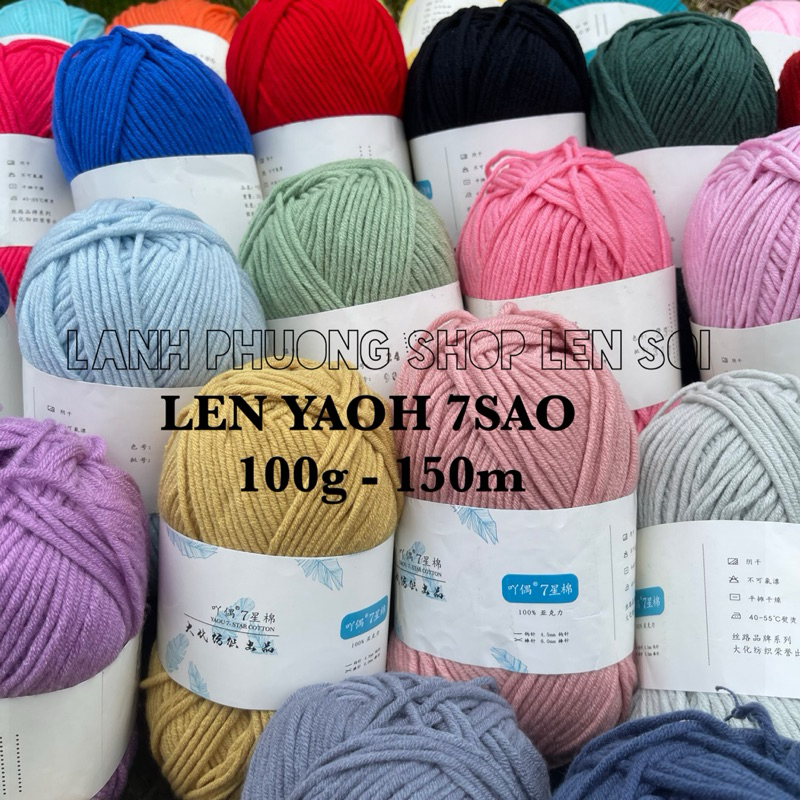 Yaoh 7Star Wool Roll 100g Large Yarn | Shopee Malaysia