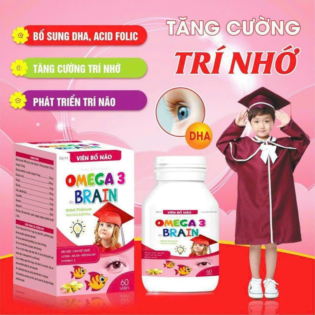 Omega 3 Children'S Brain Supplement Candy With DHA Supplementation ...