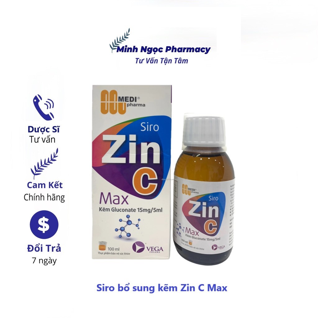 Zin C Max Zinc Supplement Syrup (100ml Bottle) | Shopee Malaysia