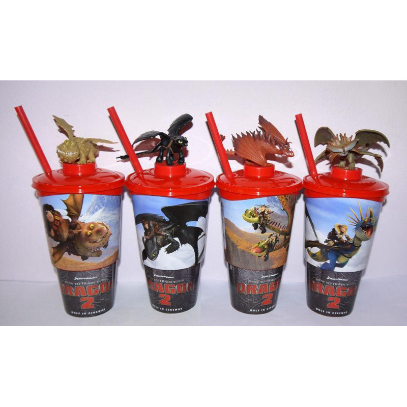 Cgv water cup topper movie theater model, cup topper figure How to ...