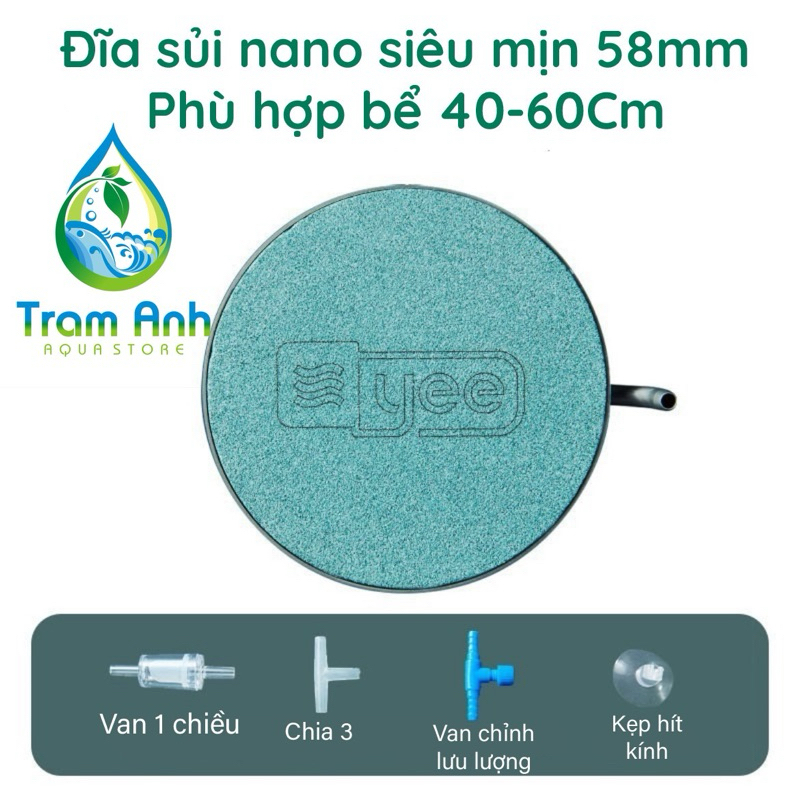 OXY YEE super smooth effervescent disc - fish tank oxygen effervescent ...