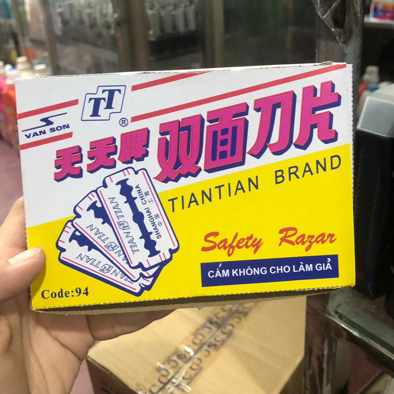 1 large box of Tian Black Razor Blades (20 small boxes) | Shopee Malaysia