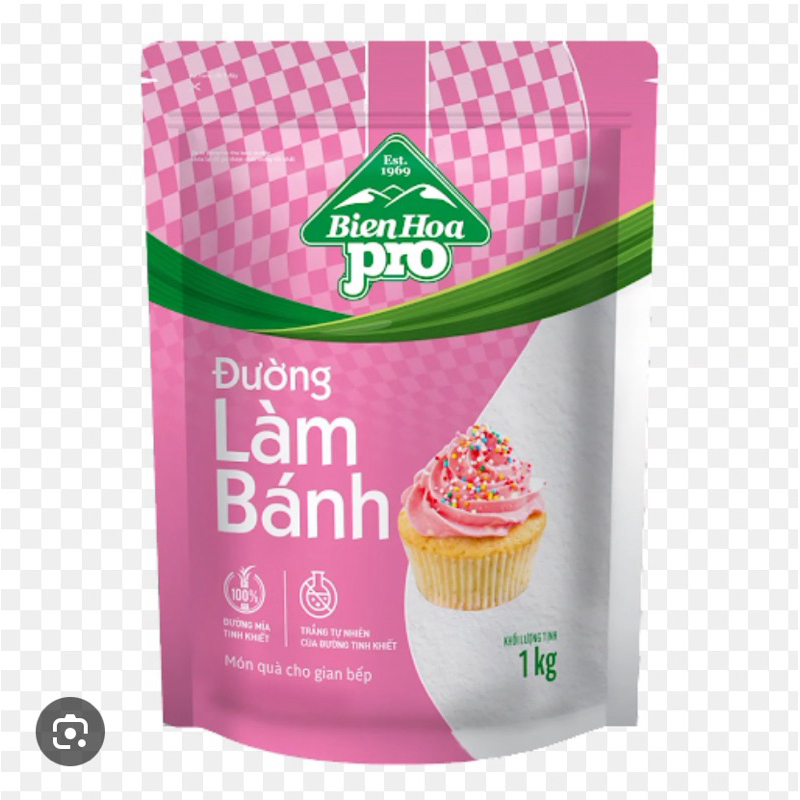 Ground sugar, fine powdered sugar for making Bien Hoa cakes 1kg ...