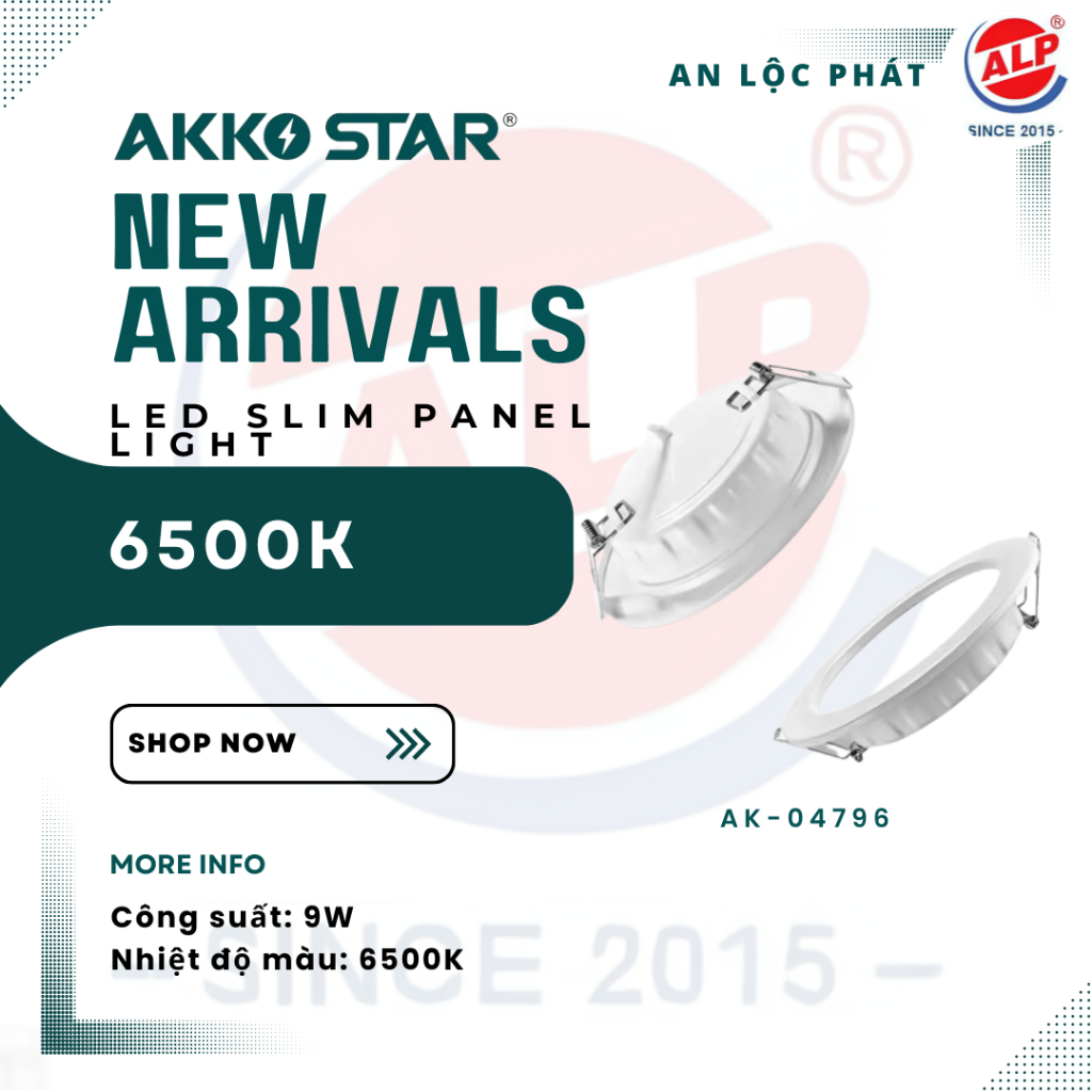 Akko STAR Led White Ceiling Light / 3 Colors 9W (AK04796, AK55320 ...