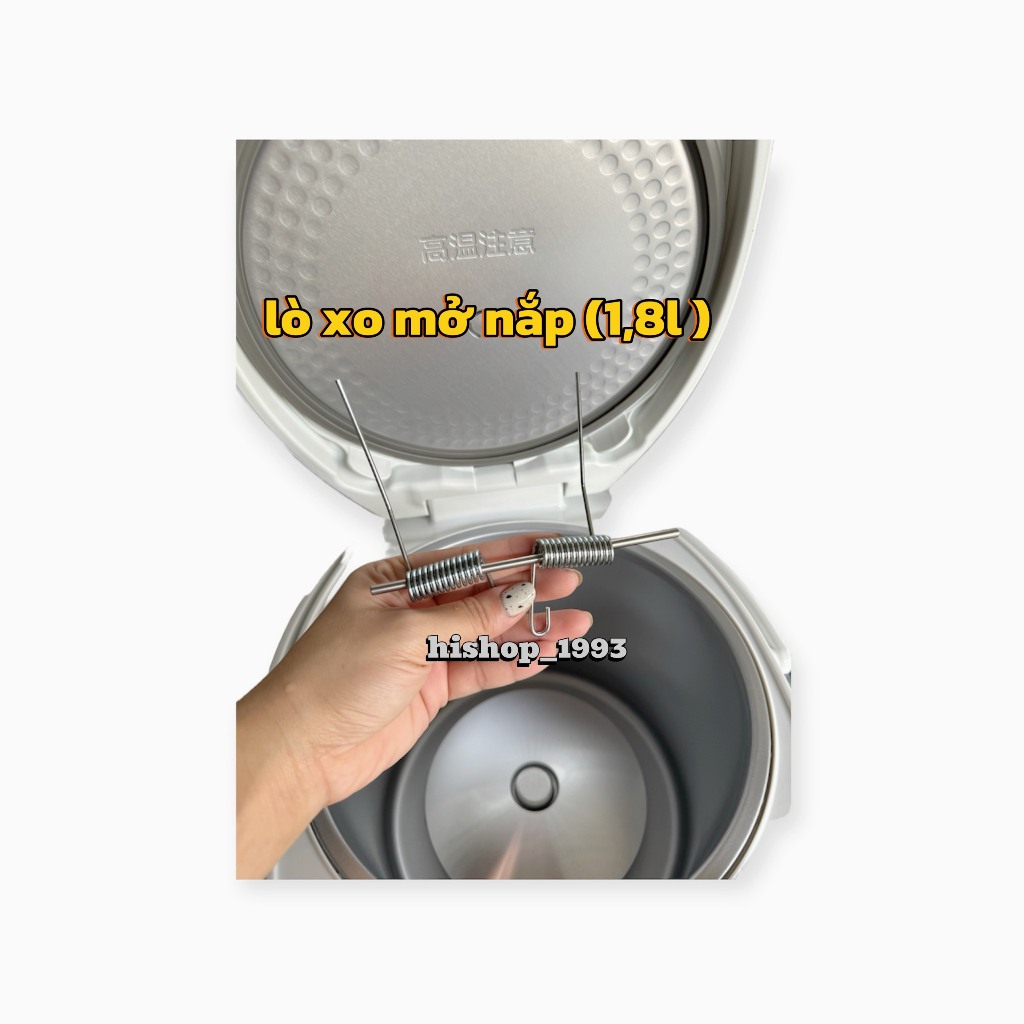 Spring latch Open lid Toshiba 1.8 liter electronic rice cooker RC ...
