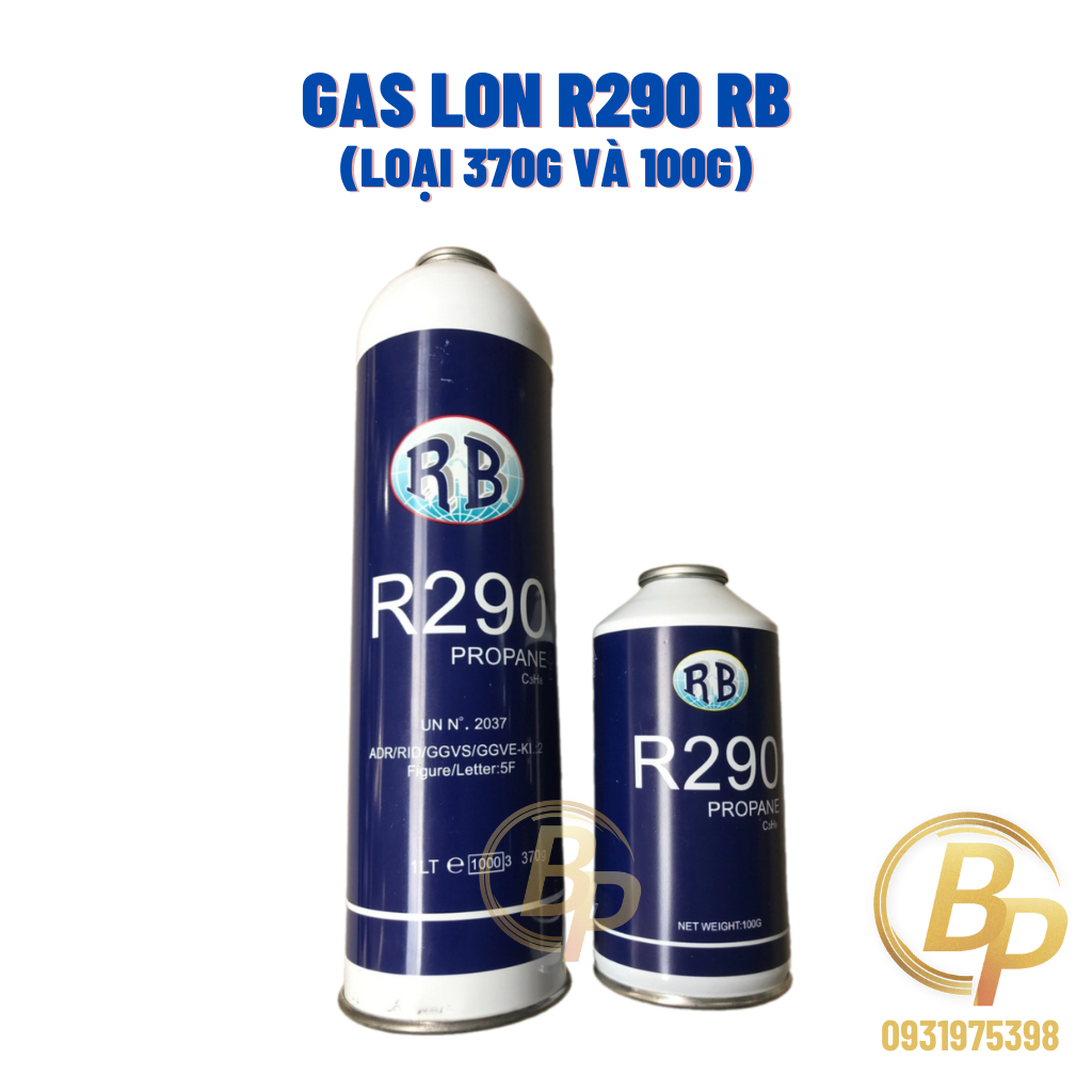 Refrigerant Gas R290 - Gas Cans Of 290 RB Gas Freezer HK (100g & 370g ...