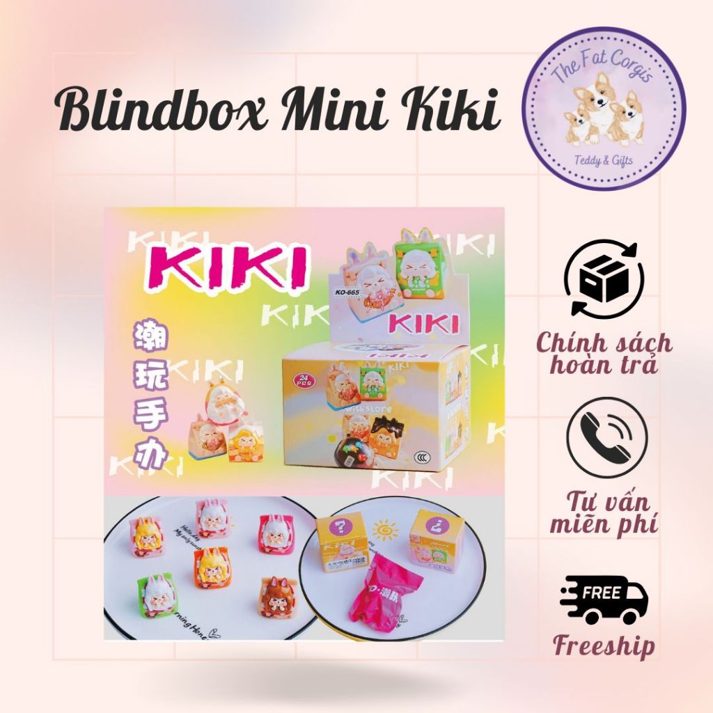 (Odd box) Blindbox mini Kiki random model blind box | Shopee Malaysia