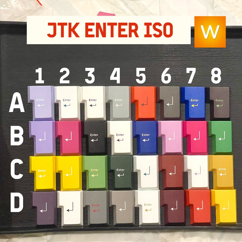 Jtk Mechanical Keyboard Odd Button JTK Keycap - Enter ISO - JTK ...