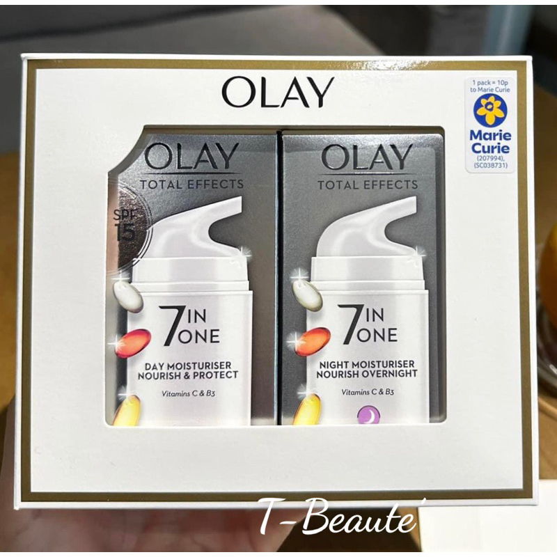Set Of 2 Bottles Of OLAY Cream Day - Night 2x37ml (Very Thin Outer ...