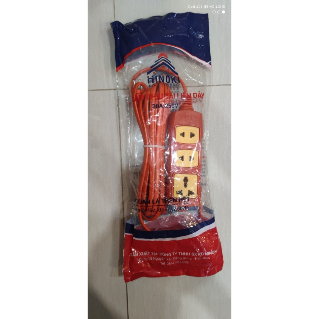 Genuine Vietnamese Hinoki 6000w 3-hole power plug socket | Shopee Malaysia