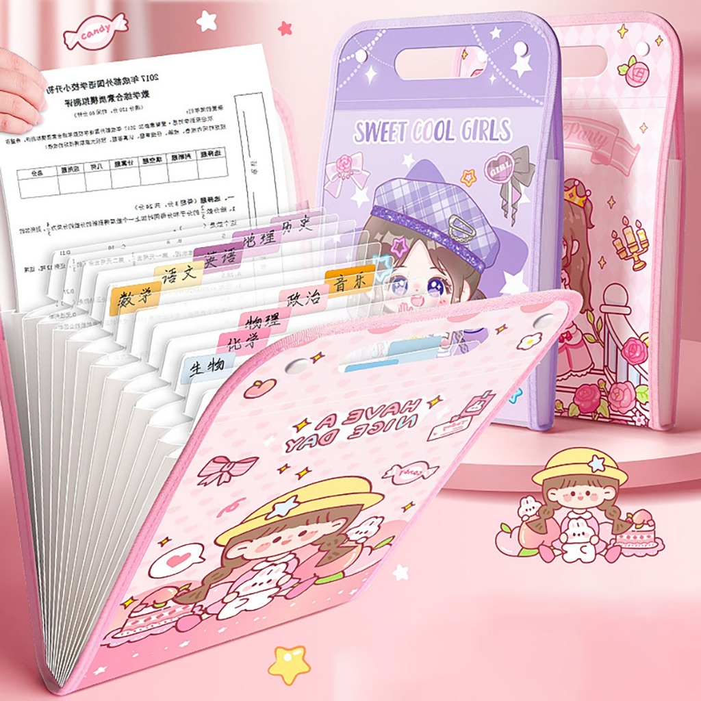 File A4 Test Bags For Primary School Children Flat Cover Documents ...