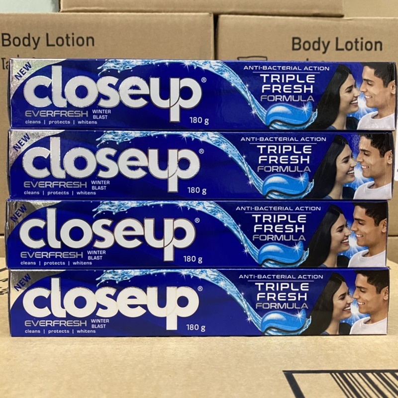 Closeup Mint Toothpaste, Ice Crystal 180g tube | Shopee Malaysia