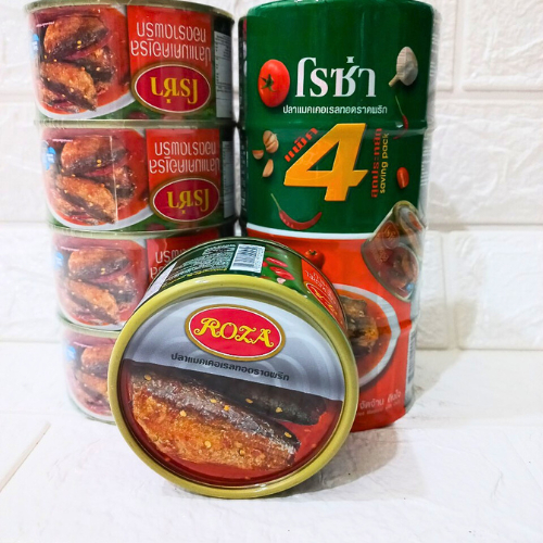 Mackerel Fried Thai Roza Sour Sauce, Box Of 140g | Shopee Malaysia