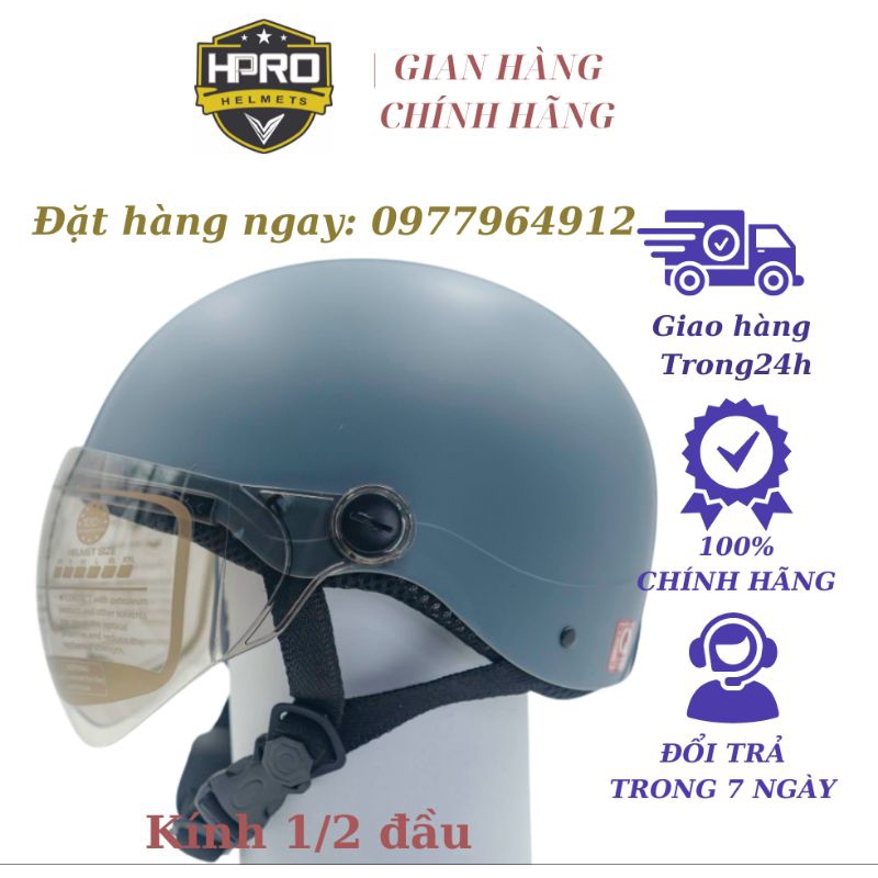 Hp Helmet HP02K Half Head Helmet with Goggles | Shopee Malaysia