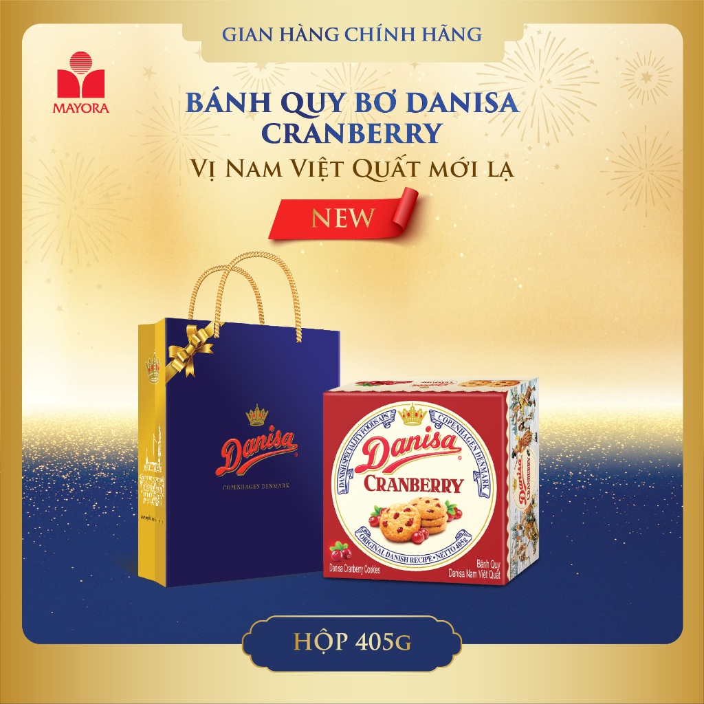 Danisa Blueberry Cranberry Butter Cookies 405G | Shopee Malaysia