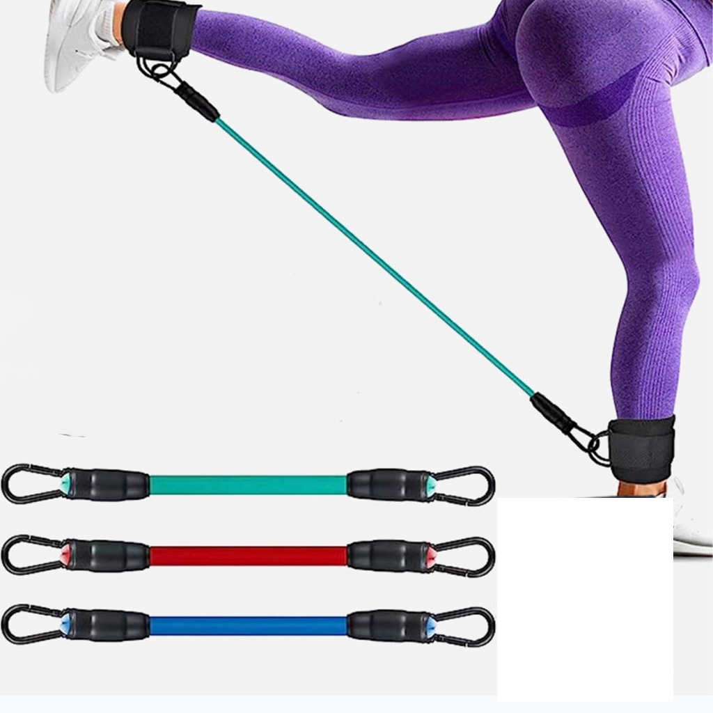 Ankle wraps, resistance bands for leg training, kickback training ...