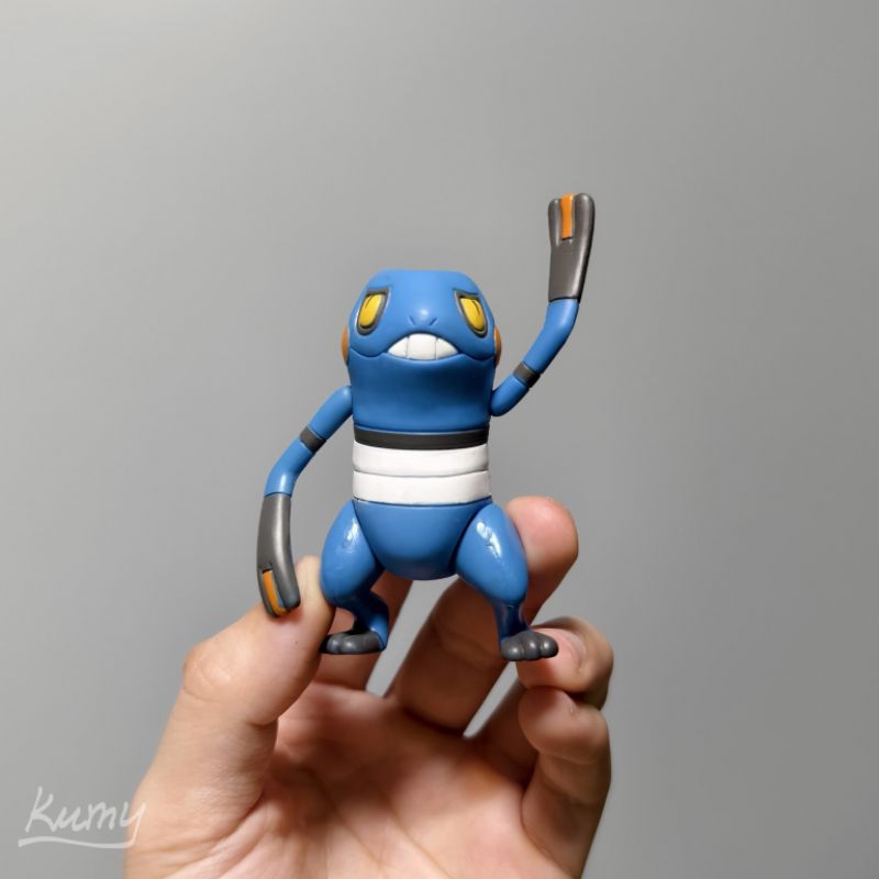 Genuine Jakks Pokemon Croagunk Model Collectible | Meowth Psyduck ...