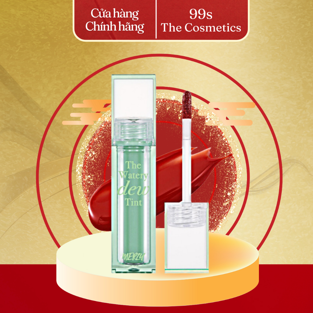 [Ver 3] Merzy The Watery Dew Tint Korean Glossy Lipstick, Long Lasting for Plump, Moisturized ...