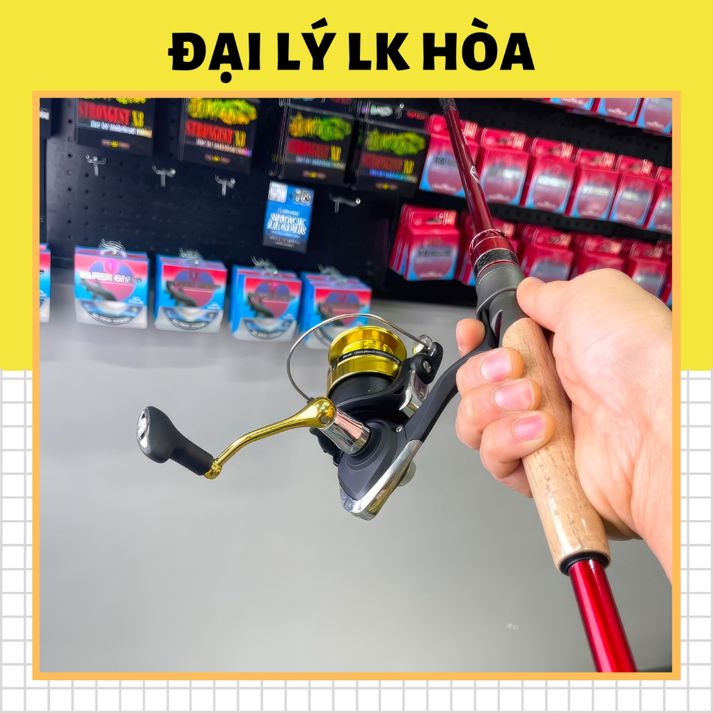 Lk Hoa Lure Fishing Rod And Standing Machine Daiwa RS (Set Of 02 ...