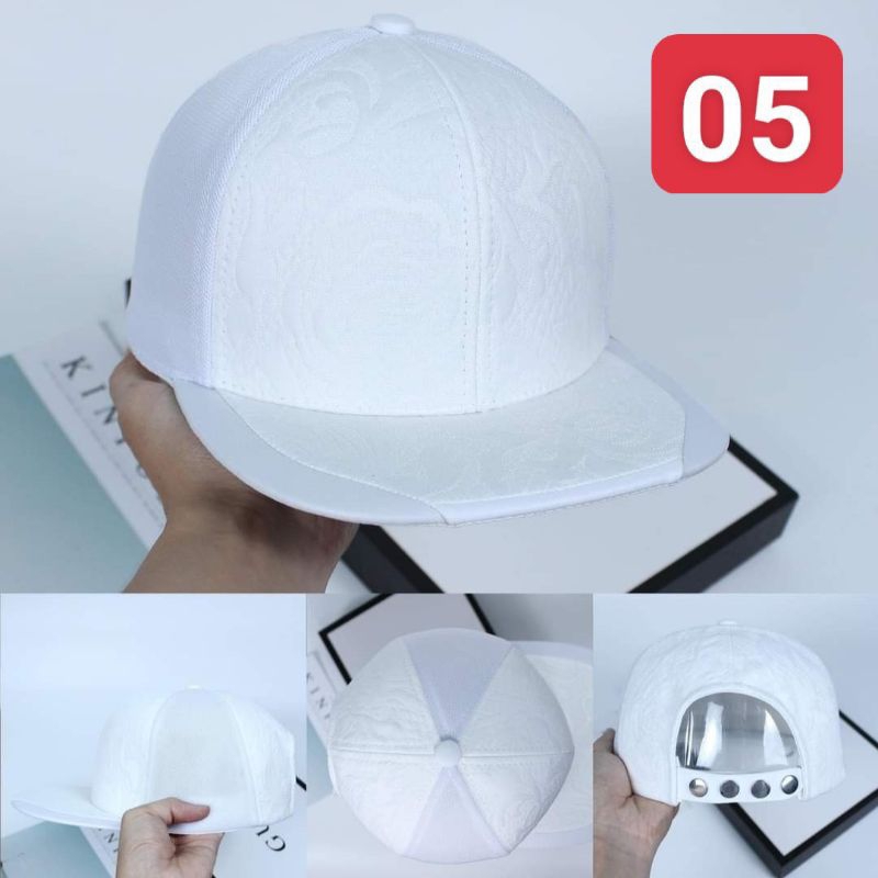 Cap snapback hat with standard fun stamp pattern in 7 colors | Shopee ...