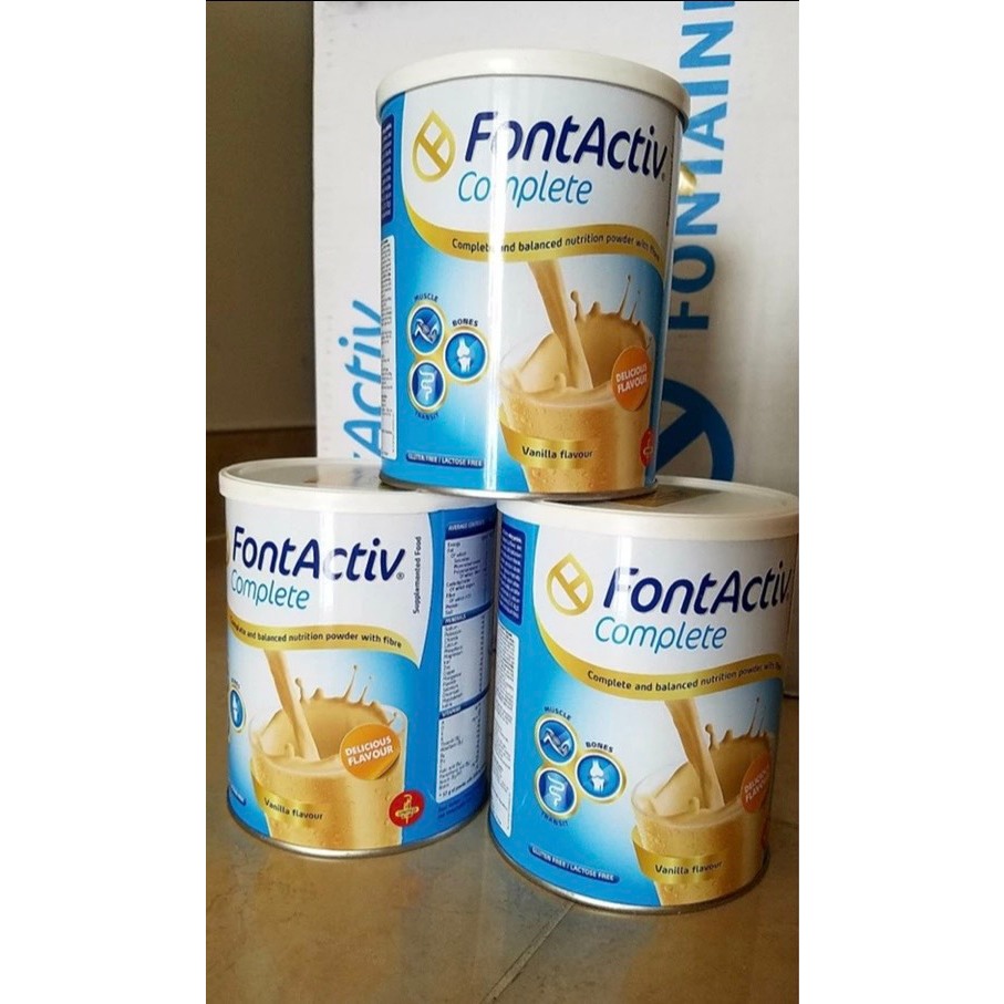 Fontactiv Complete Vanilla Milk | Shopee Malaysia