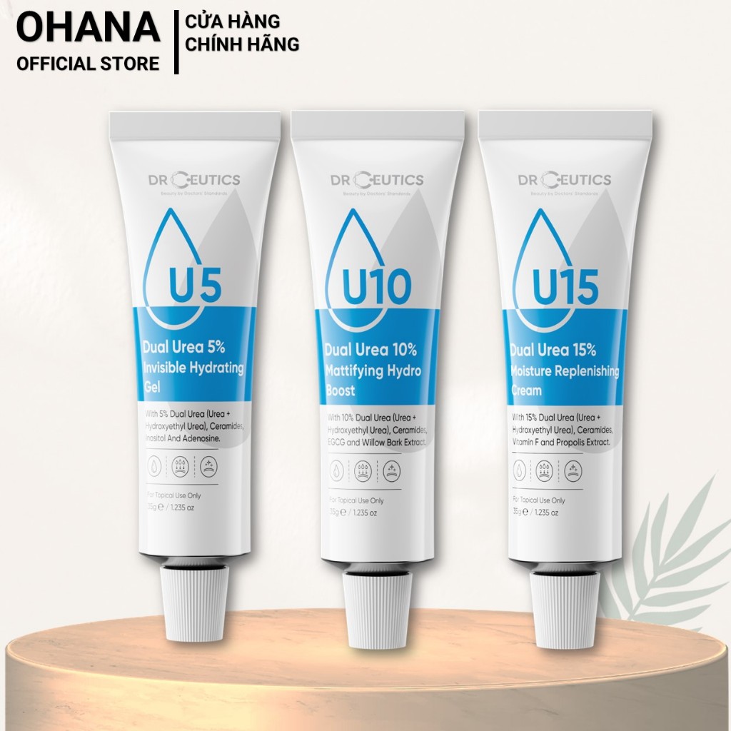 DrCeutics Dual Urea Moisturizing and Restoring Gel 5%, 10%, 15% (35g/50g) | Shopee Malaysia