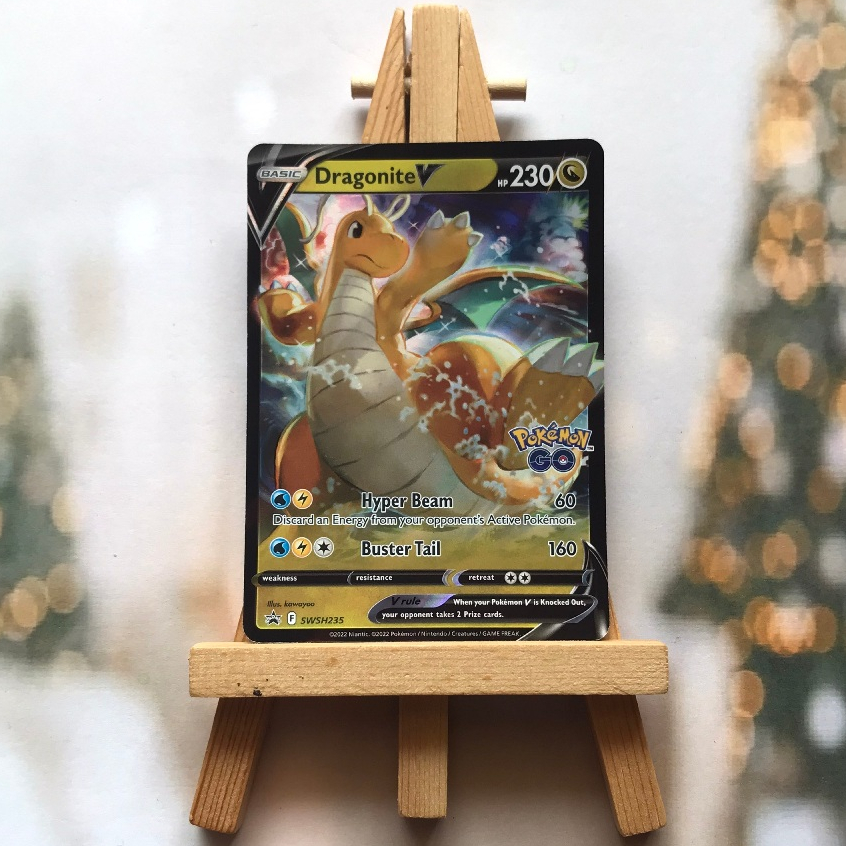 Pokemon Dragonite V SDSH235 picture card - Genuine English Promo odd ...