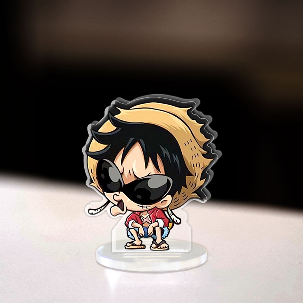 One Piece Standee Chibi Anime Manga Mini Standee Model 3cm - JELLY AND ...