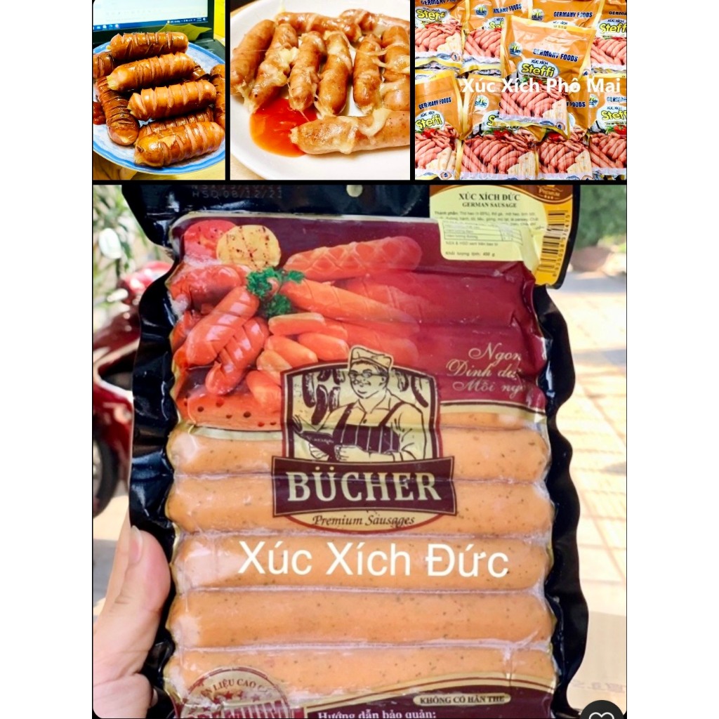 German Sausage BUCHER & Cheese Sausage | Shopee Malaysia