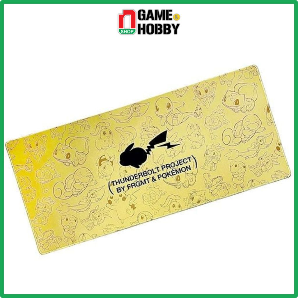 Pokemon PIKACHU THUNDERBOLT PROJECT YELLOW Gaming Mouse Pads | Shopee ...