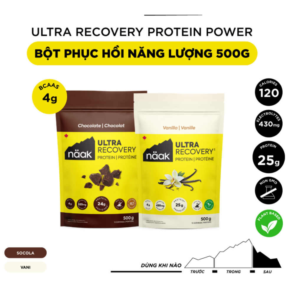 Naak Ultra Recovery Protein Power Muscle Recovery Powder 500g | Shopee ...