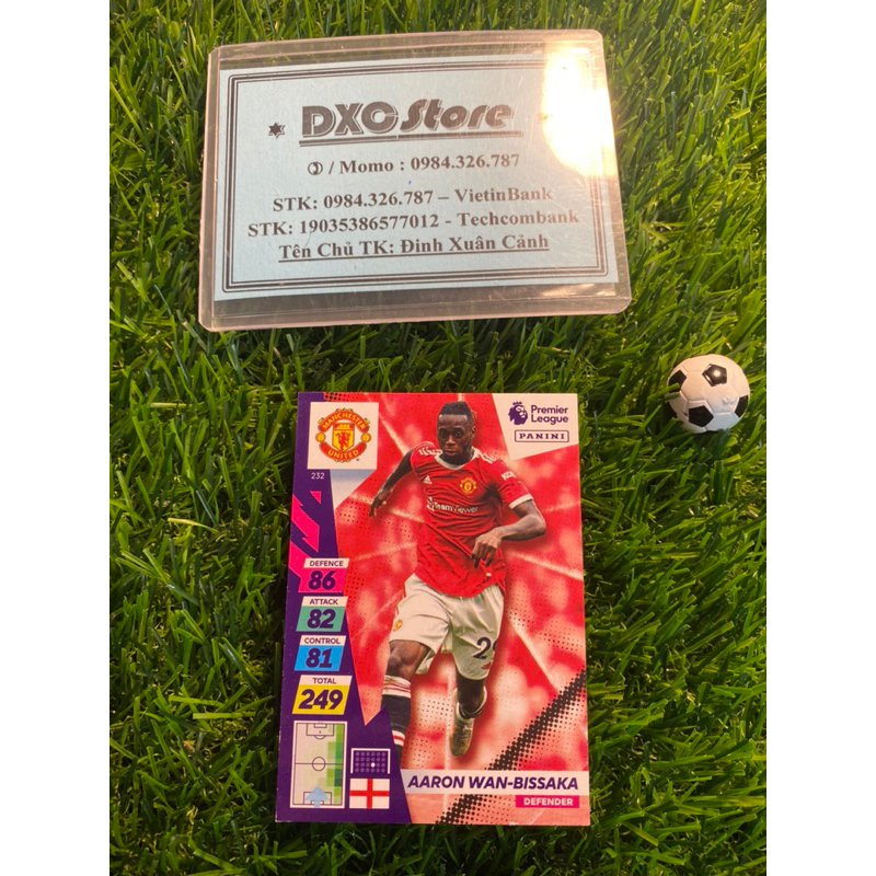 Retail Card - PANINI AXL EPL PLUS 2022 - AARON WAN-BISSAKA (MANCHESTER ...