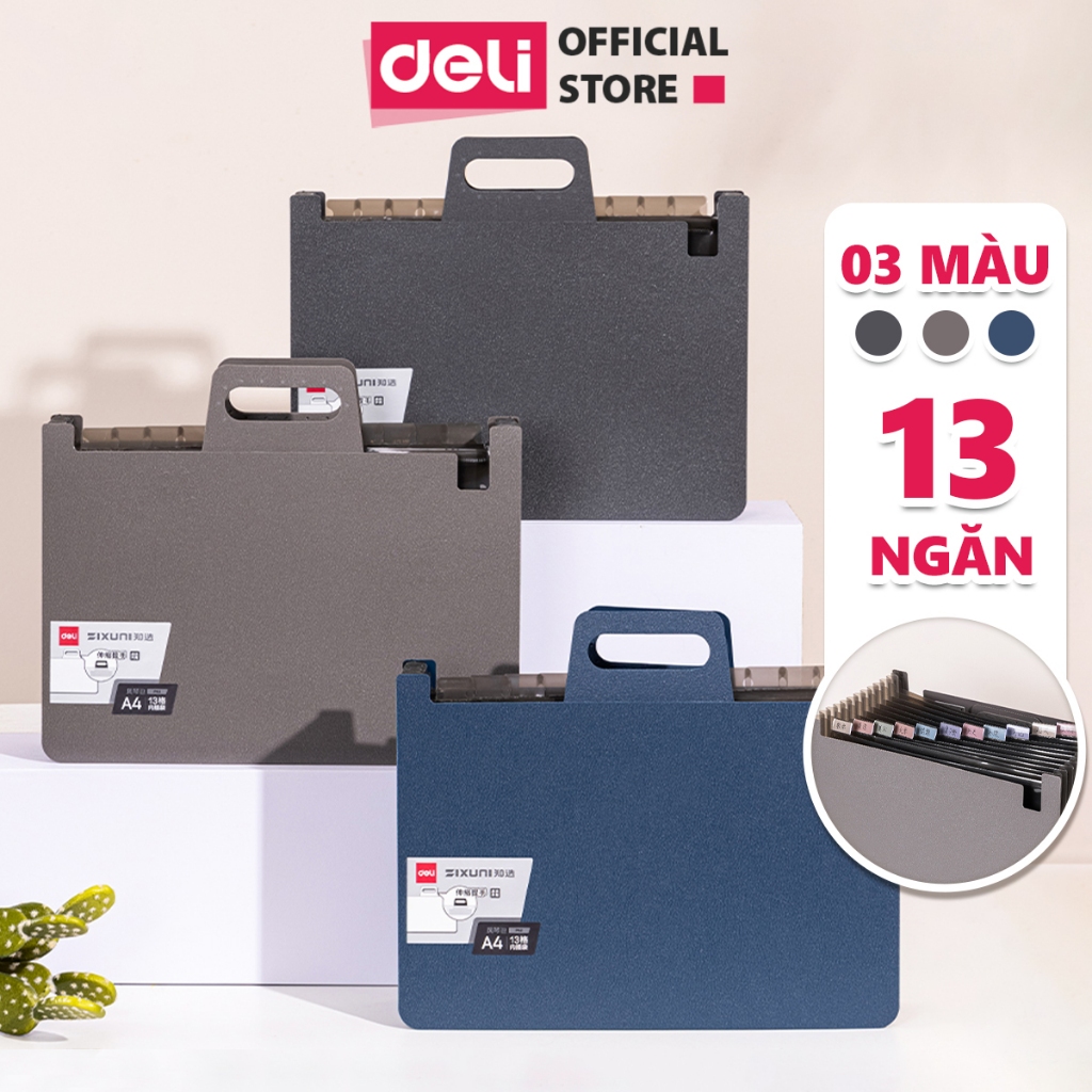 Document Bag A4 Expanded 13 Deli Box - Multi-Purpose Office Paper ...