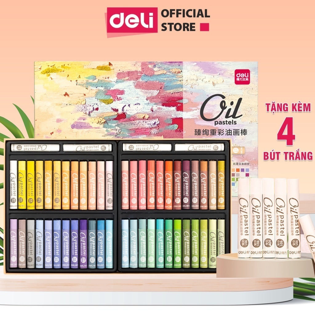 Finenolo By Deli Professional Oil Pastel Pens That Can Apply Colors ...