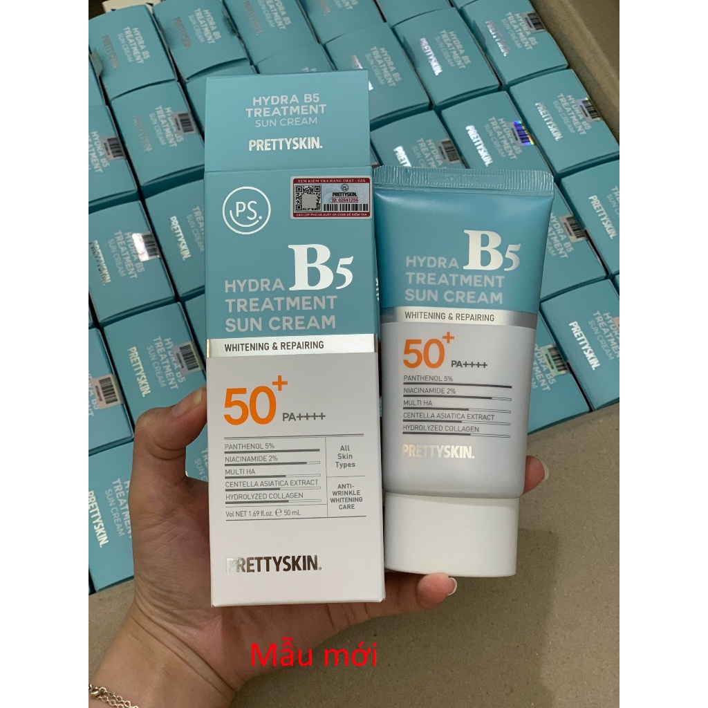 Pretty Skin Hydra B5 Sun Cream SPF 50+ PA++++ | Shopee Malaysia