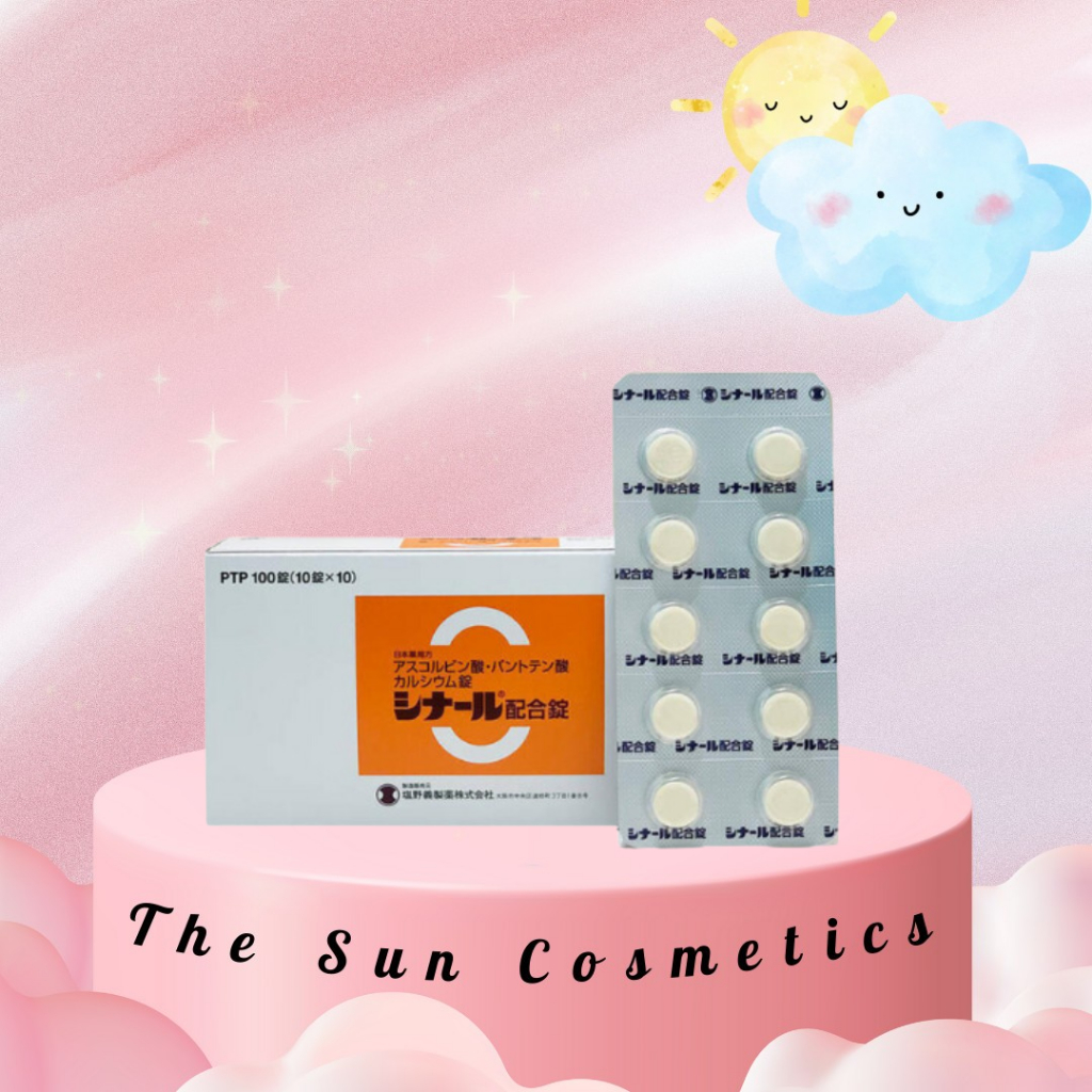 Cinal C Vitamin C White Matte Skin Oral Tablets 100 Tablets | Shopee ...