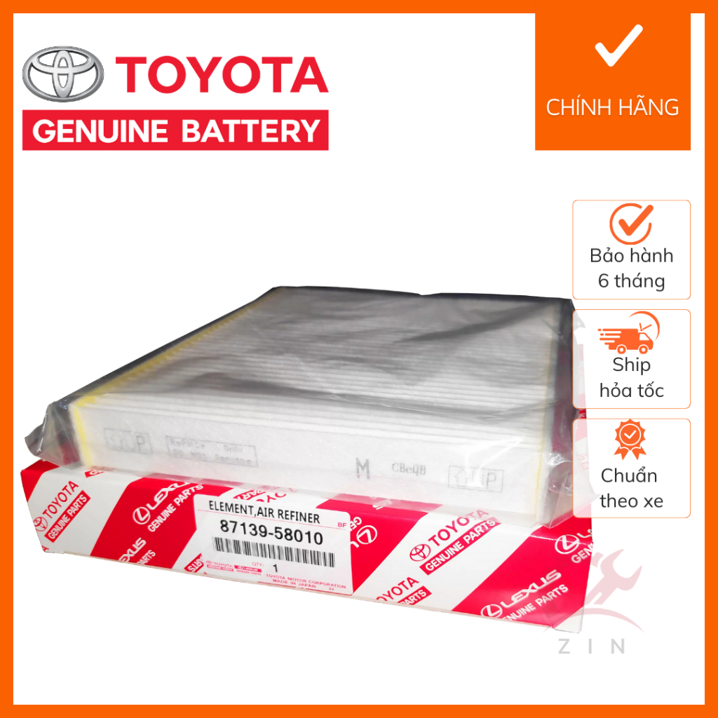 [GENUINE] Air conditioner filter, air conditioner for Toyota Innova ...