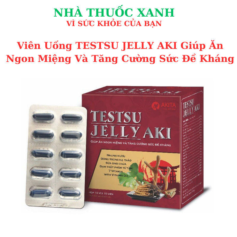 Testsu JELLY AKI Oral Tablet Helps To Eat Delicious And Enhance ...