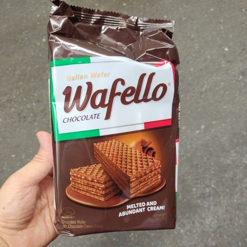 Wafello Chocolate Sponge Cake 48g/210g bag | Shopee Malaysia
